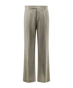 PT TORINO Pleated Casual Pants - Beige