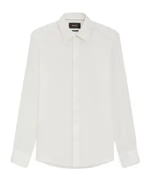 Hugo Boss Slim-fit Shirt - White