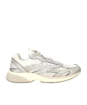 Amiri M Tech Metallic Low-top Sneakers - White