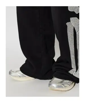 Amiri M Tech Metallic Low-top Sneakers