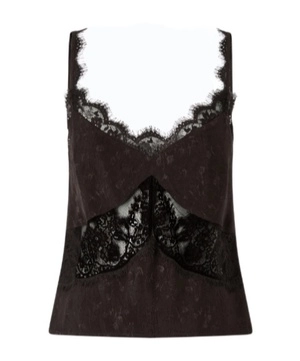 Pinko Lace Trim Camisole Top