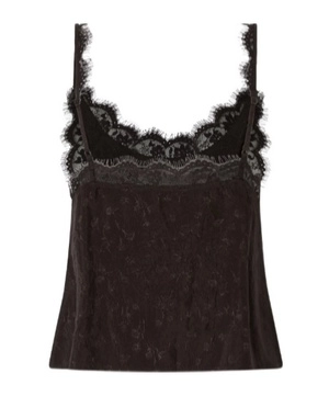 Pinko Lace Trim Camisole Top