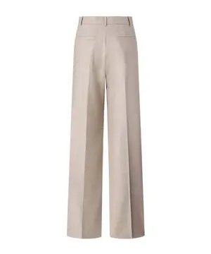 Pinko Metallic Pressed-crease Trousers