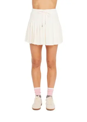 The Upside Cadiz Pleated Mini Skirt