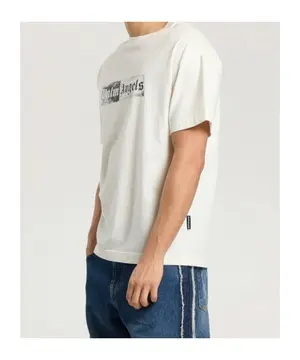 Palm Angels Logo Printed Crewneck T-shirt