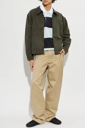 Rag & Bone Long-sleeved Striped Polo Shirt