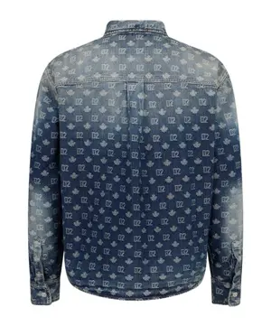 Dsquared2 Monogram Denim Carpenter Shirt