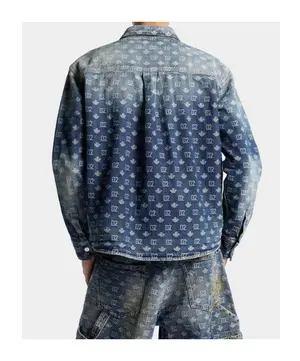 Dsquared2 Monogram Denim Carpenter Shirt