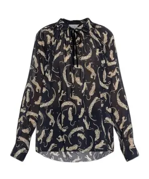 FORTE_FORTE Long-sleeved Shirt - Night