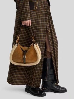 Etro Pony-hair Mutton-trim Cross Body Bag