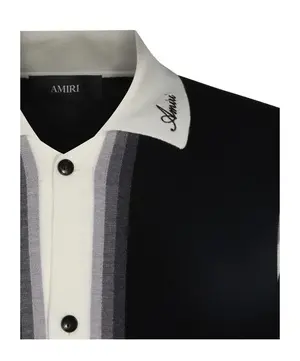 Amiri Short Sleeved Cardigan