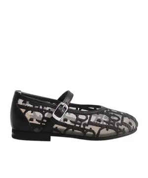 Dior Baby Ballet Flat - Navy Blue