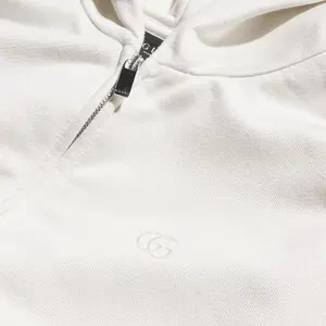 Gucci Cotton Silk Jersey Zip Sweatshirt