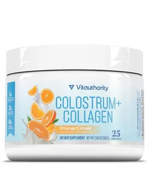 VITAUTHORITY Colostrum Collagen Powder - No Color