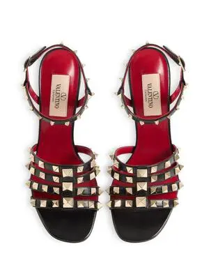 Valentino Garavani Rockstud Sandal - Black