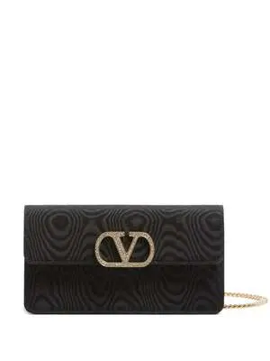 Valentino Garavani Wallet W/strap - Black