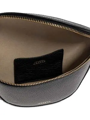 Isabel Marant Étoile Skano Hammered Leather Belt Bag With Studs