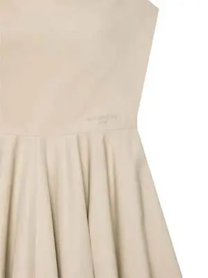 Givenchy Sliced Long Dress In Poplin