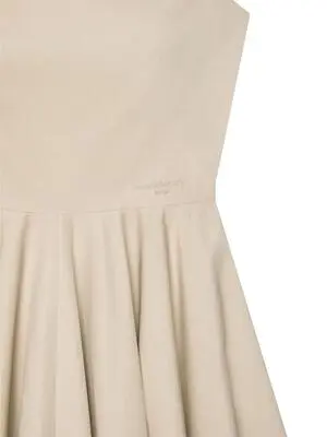 Givenchy Long Poplin Dress With Slit - Multicolor