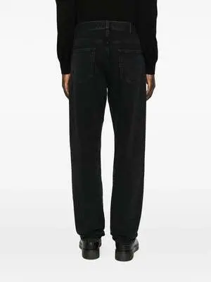 Saint Laurent Jeans Relaxed Fit Con Gamba Affusolata