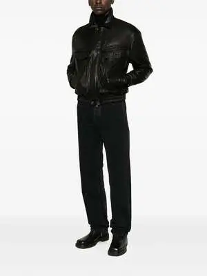 Saint Laurent Jeans Relaxed Fit Con Gamba Affusolata