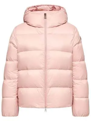 Moncler Feligule Cropped Hooded Down Jacket - Multicolor