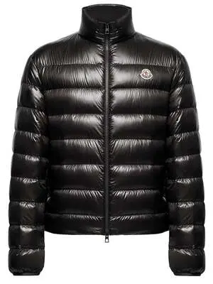 Moncler Piumino Corto Sergesta Ripiegabile - Black