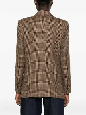 Tagliatore Double-breasted Checked Blazer