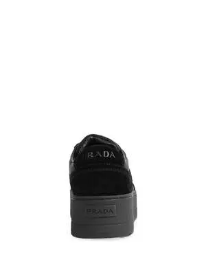 Prada Sneakers Downtown Bold In Re-nylon E Pelle Scamosciata