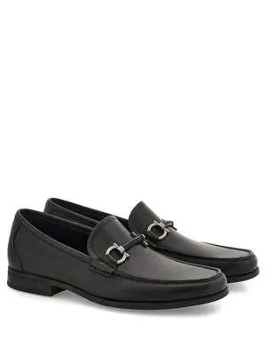 FERRAGAMO Supreme Gancini Ornament Loafers