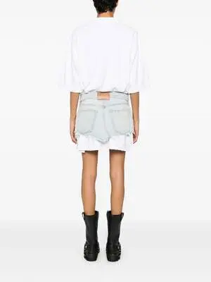 Alexander Wang Pre-styled Denim Polo Dress