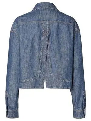 Fendi Chambray Short Jacket