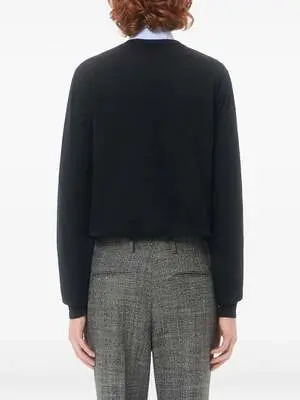 Valentino Garavani Wool Jumper With Vlogo Embroidery