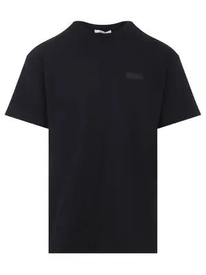 Givenchy Paris Gros Grain Cotton T-shirt - Black