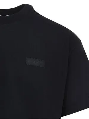 Givenchy Paris Gros Grain Cotton T-shirt - Black