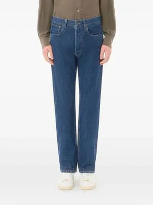 Valentino Garavani Denim Trousers With Vgold