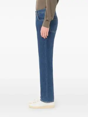 Valentino Garavani Denim Trousers With Vgold