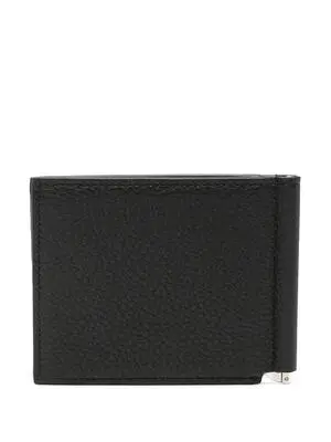 Givenchy Leather Bi-fold Card Case With Bill Clip