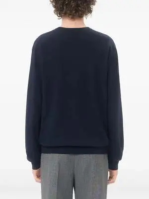 Valentino Garavani Wool Jumper With Vlogo Embroidery