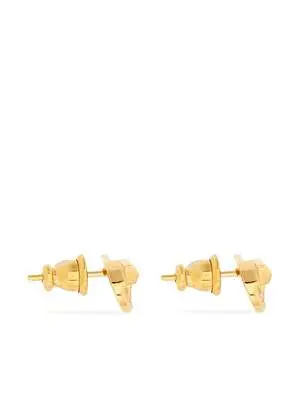 FERRAGAMO Gancini Earrings With Rhinestones