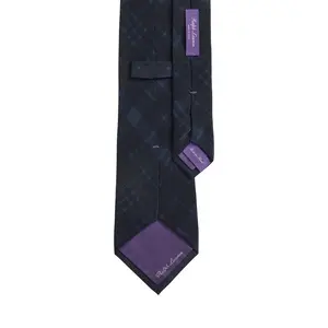 Ralph Lauren Plaid Silk Twill Tie