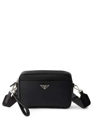 Prada Saffiano Leather Shoulder Bag - Black
