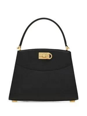 FERRAGAMO Studio Box Xs Bag - Black