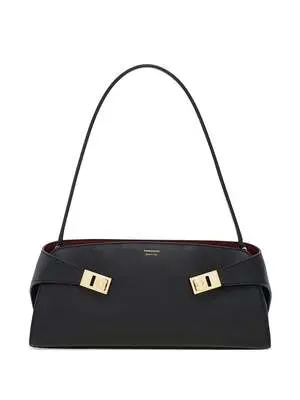 FERRAGAMO Hug East-west Shoulder Bag - Black