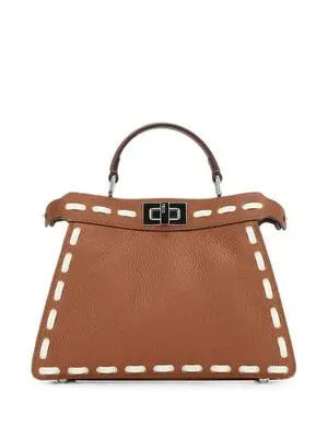 Fendi Peekaboo Iseeu Small Sellier Bag - Brown