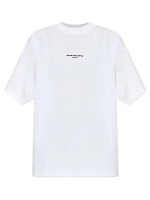 Alexander Wang Logo Print T-shirt - White