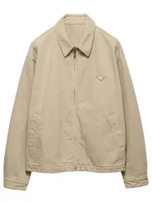 Prada Old Denim Blouson Jacket - Multicolor