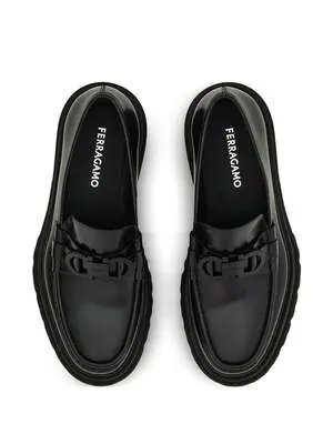 FERRAGAMO Gancini Ornament Loafers