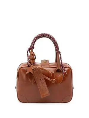 GOLDEN GOOSE Borsa Vita Con Tracolla E Dettaglio Cordino - Brown