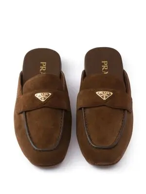 Prada Suede Slippers